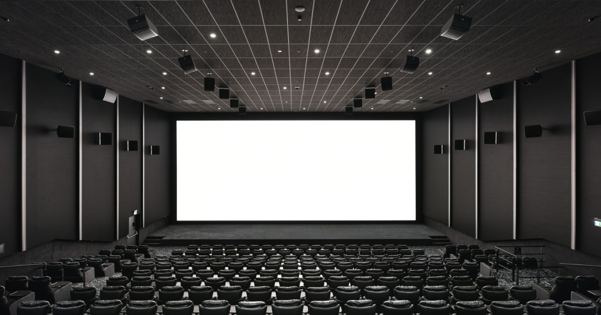 Projection screens for cinemas